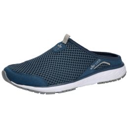Sandale Lico "Sabot Sun Sabot", Herren, Gr. 42, blau, Synthetik, Schuhe Sandale
