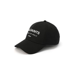 AllSaints Cap 'Underground' Damen Gr&ouml;&szlig;e 55/60 schwarz / wei&szlig;