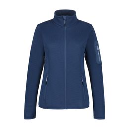 Fleecejacke Icepeak "BOWERSVILLE", Damen, Gr. L, navy blau, Obermaterial: 100% Polyester, normal, Jacken Fleecejacke