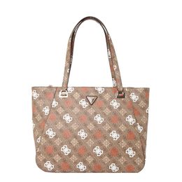 Guess Shopper 'Eliette' Damen Gr&ouml;&szlig;e One Size braun / orange / wei&szlig;