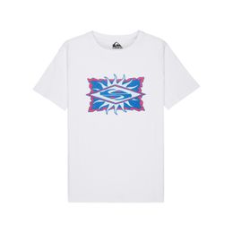 Quiksilver Jungen T-Shirt "Starfish Stamp"wei&szlig;, Gr. 14, Obermaterial: 70% Baumwolle, 30% Baumwolle;, Shirts