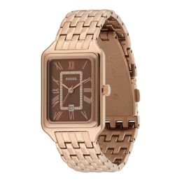 Fossil Uhr Damen Gr&ouml;&szlig;e One Size rosegold