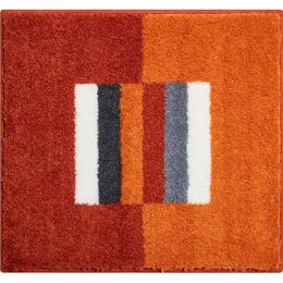 Badematte Grund Gr. 2, orange, rechteckig (50cm x 80cm ), 1 Stk., Badematten, Badematte