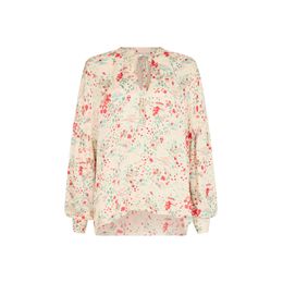 Lily & Lionel Hemdbluse LILY AND LIONEL "Rosetti Billowy Sleeves Floral Print Blouse Damen", Damen, Gr. 40, multi, 63% Viskose, 37% Lyocell, Blusen Hemdbluse