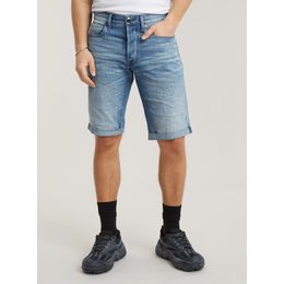 G-Star Raw 5-Pocket-Hose G-STAR "3301 Denim Shorts", Herren, Gr. 28, Normalgr&ouml;&szlig;en, lt aged, Obermaterial: 100% Baumwolle, Hosen 5-Pocket-Hose