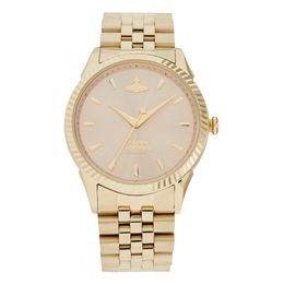 Vivienne Westwood Uhr Damen Gr&ouml;&szlig;e 1 beige / gold