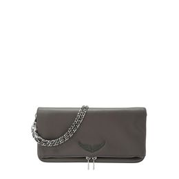 Zadig & Voltaire Zadig & Voltaire Clutch 'ROCK' Damen Gr&ouml;&szlig;e One Size dunkelgrau