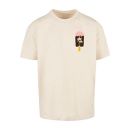 Merchcode Shirt 'Summer - Icecream' Herren Gr&ouml;&szlig;e 4XL sand