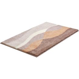 Badematte Grund Gr. 3, grau (taupe), rechteckig (70cm x 120cm ), 1 Stk., Badematten, Badematte