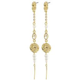 Pilgrim Earrings 'Fire' female Gold size One Size