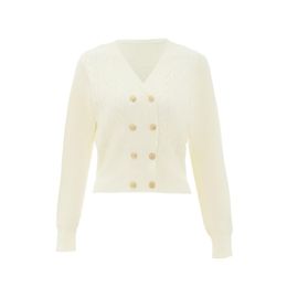 Naemi Knit Cardigan female White size XS/S
