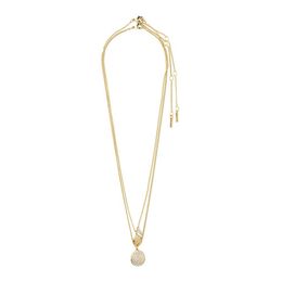 Pilgrim Kette 'Shift' Damen Gr&ouml;&szlig;e One Size gold / transparent / perlwei&szlig;
