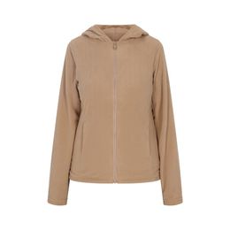 CELOCIA Fleecejacke Damen Gr&ouml;&szlig;e XS dunkelbeige