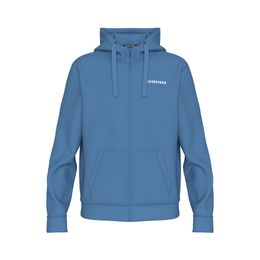 Kapuzensweatjacke Chiemsee, Damen, Gr. M (48/50), blau jasper, 88% Baumwolle, 12% Polyester, Sweatjacken