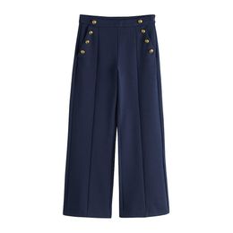 next Hose Damen Gr&ouml;&szlig;e 44 navy