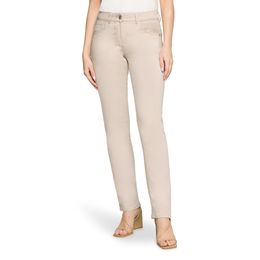 Slim-fit-Jeans Betty Barclay "Damen mit aufgesetzten Taschen", Damen, Gr. 36, Normalgr&ouml;&szlig;en, chateau gray, Obermaterial: 92% Baumwolle, 6% Elastomultiester, 2% Elasthan, Basic, slim fit, Jeans Slim-fit-Jeans