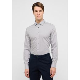 Eterna Herren Langarmhemd "SLIM FIT"blau, Gr. 42, Twill, 100% Baumwolle, Hemden, NON IRON (b&uuml;gelfrei)