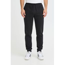 Sweathose Blend "BHMForto", Herren, Gr. L, US-Gr&ouml;&szlig;en, schwarz beauty, Sweatware, 100% Baumwolle, Strukturmuster, normal normal, Hosen Sweathose, Gem&uuml;tliche Jogginghose mit Taschen und Tunnelzug
