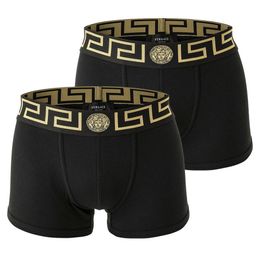 Versace Boxershorts Herren Gr&ouml;&szlig;e XL gelb / schwarz