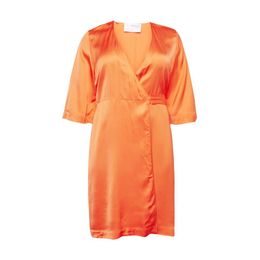 Selected Femme Curve Kleid 'Franziska' Damen Gr&ouml;&szlig;e 52 orange Winterkleid