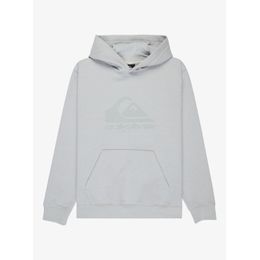 Quiksilver Jungen Kapuzensweatshirt "COMP LOGO HOODIE YOUTH"micro chip, Gr. 12, Obermaterial: 55% Baumwolle, 45% Polyester, Sweatshirts