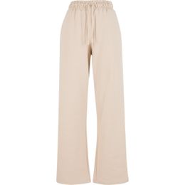 Stoffhose DEF "DEF DEF Sweatpants", Damen, Gr. L, US-Gr&ouml;&szlig;en, wei&szlig;cap gray, 80% Baumwolle, 20% Polyester, unifarben, normal, Hosen Stoffhose