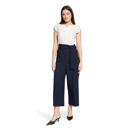 Overall Betty Barclay "Damen mit Eingrifftaschen", Damen, Gr. 36, Normalgr&ouml;&szlig;en, patch dunkelblau, cream, Obermaterial: 86% Polyester, 14% Elasthan, figurumspielend, Rundhals, Overalls Overall