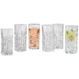 Novel Gl&auml;serset Cubetti, Klar, Glas, 6-teilig, 300 ml, Lfgb, Essen & Trinken, Gl&auml;ser, Gl&auml;ser-Sets