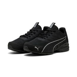Sneaker Puma "ELECTRO", Gr. 40, Puma schwarz, Puma silber, Schuhe Sneaker