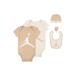 Jordan Set Jungen Gr&ouml;&szlig;e XXXS dunkelbeige / beigemeliert