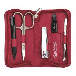 Erbe Solingen Manicure Etui Rv Rot, 5-Tlg