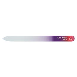Erbe Solingen Glasfeile "Soft-Touch Color" Farbe Rot, Wei&szlig;es Etui
