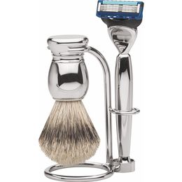 ERBE&reg; Rasiergarnitur Gillette Fusion 3-Tlg Silberspitz, Silber-Gl&auml;nzend