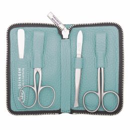 Erbe Solingen Manicure Rv-Etui Inox Mint Serie "Piemont" Limited Edition, 4-Tlg