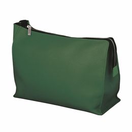 ERBE&reg; Leder-Kulturtasche Dunkelgr&uuml;n