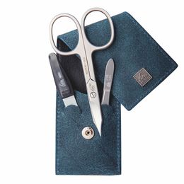 Erbe Solingen Manicure Taschenetui Inox Ocean Blue