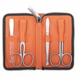 Erbe Solingen Manicure Rv-Etui Inox Orange Serie "Piemont"