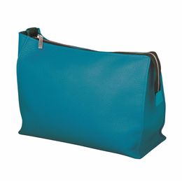 ERBE&reg; Lederkulturtasche Petrol