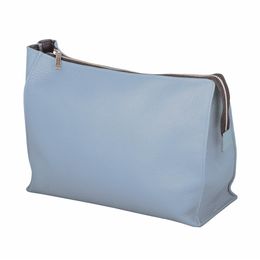 ERBE&reg; Lederkulturtasche Hellblau