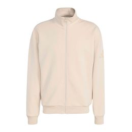 adidas Sportswear Athletic Zip-Up Hoodie 'Soft Lux' male Beige size XS