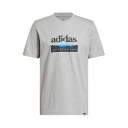 adidas Sportswear Performance Shirt 'SPRTMN MTN' male Grey size XS
