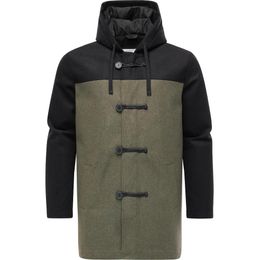 Ragwear Mantel 'Dorvan' Herren Gr&ouml;&szlig;e S oliv / schwarz