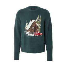 Abercrombie & Fitch Abercrombie & Fitch Sweater 'HOLIDAY NOVELTY' male Green size XXL