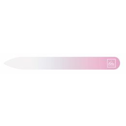 Erbe Solingen Glasfeile "Soft-Touch Pastell" Rosa 90x3mm,Zweiseitig, Box Rosa