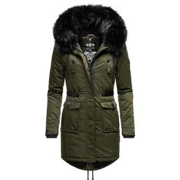 Navahoo Parka 'Luluna' Damen Gr&ouml;&szlig;e M oliv Winterjacke