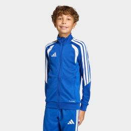 M&auml;dchen Trainingsjacke "TIRO26L TR JKTY"royal blau, wei&szlig;, Gr. 152, adidas Performance, Obermaterial: 100% Polyester, Jacken