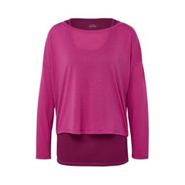 Tchibo - 2-in-1-Sportshirt - Damen - Gr. XL - pink