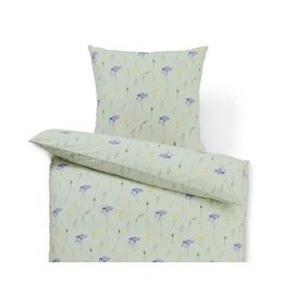 Tchibo - Premium-Baumwoll-Bettw&auml;sche - blau
