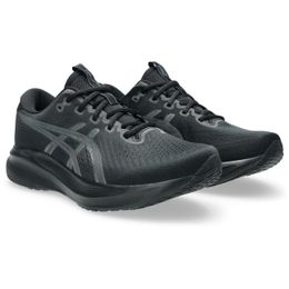 Laufschuh asics "GEL-EXCITE 11", Herren, Gr. 42,5, schwarz, carrier grau, Textil, Schuhe Laufschuh