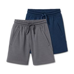 Tchibo - 2 Sweatshorts - Jungen - Gr. 158/164 - blau